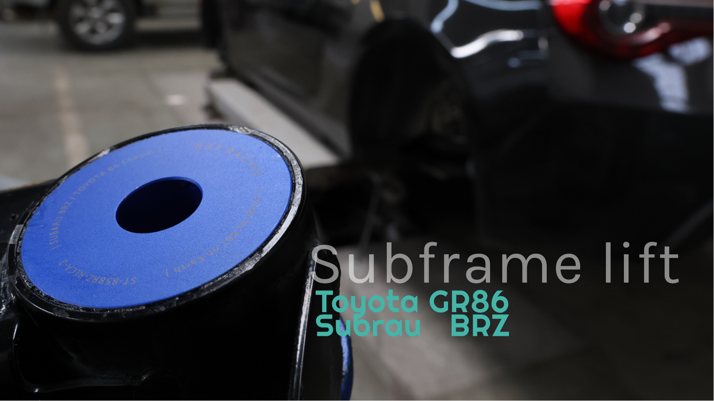 BBT Subframe Lift Kit for GR86/BRZ/GT86/FRS – bbt racing